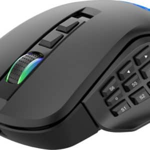 AULA H510 Professional MMO Black Gaming Mouse Wired - Ecomelani