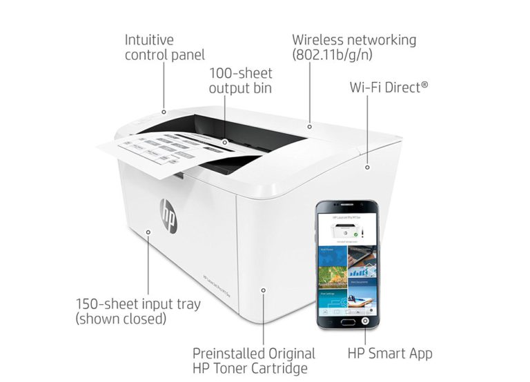 Hp Laserjet Pro M15w A4 Mono Laser Printer - Ecomelani Cyprus