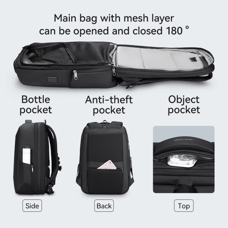 Mark Ryden Cache Deluxe Backpack Black 15.6" | Ecomelani CY