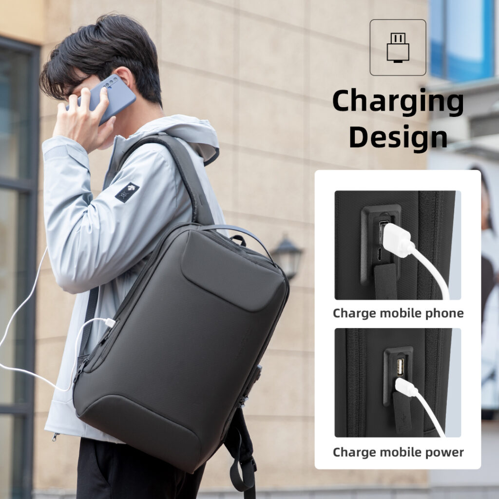 Mark Ryden Guard Backpack Anti-Theft Black 15.6" Ecomelani CY